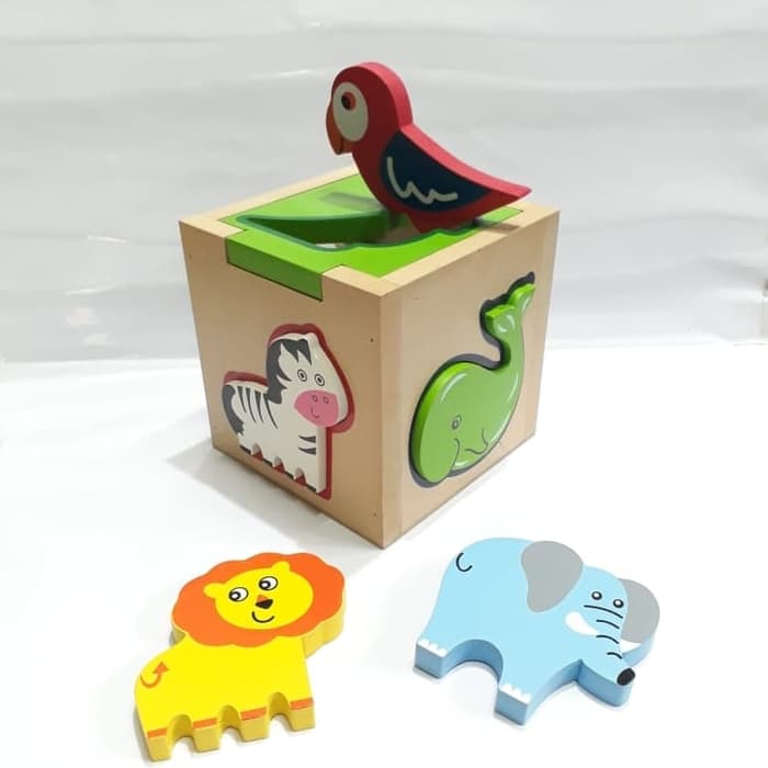 Mainan Edukasi Anak Kotak Klasifikasi Hewan ~ ANIMAL SORTING BOX ...