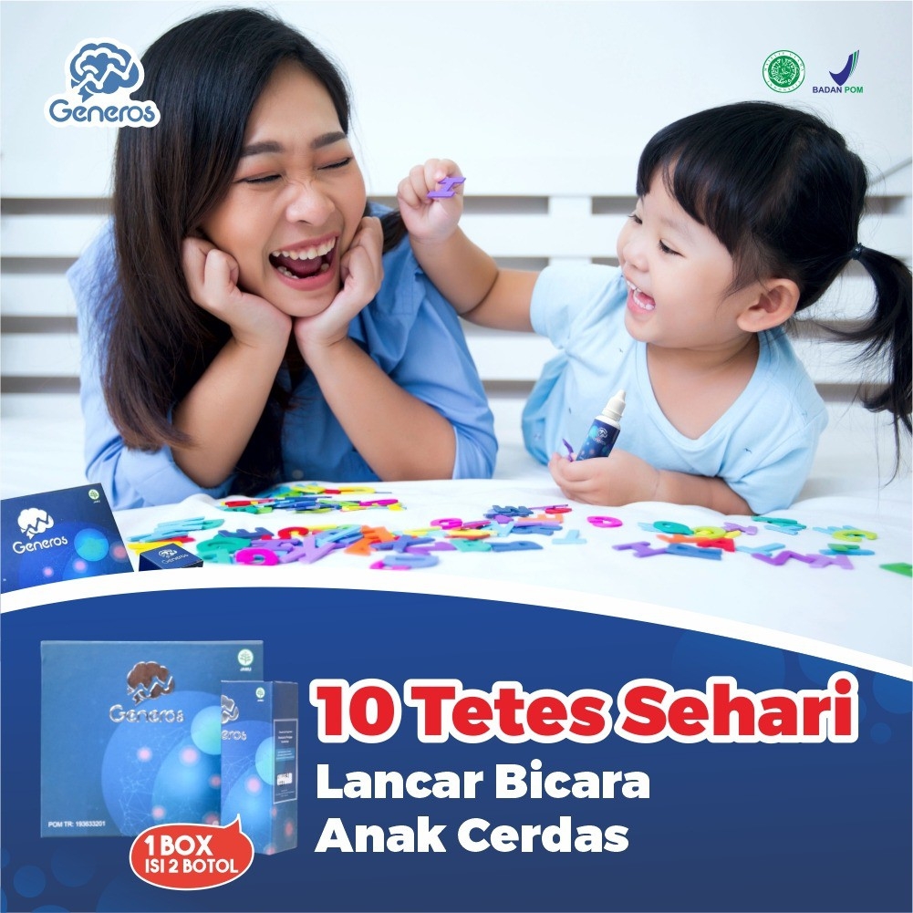 GENEROS SPEECH DELAY ORIGINAL - Suplemen Vitamin Otak Anak ... GENEROS SPEECH DELAY ORIGINAL - Suplemen Vitamin Otak Anak ...