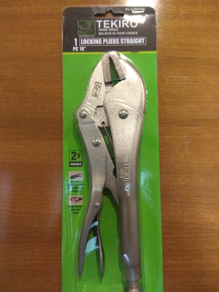 Roda Mas - Tang Jepit Tekiro 10" Tang Buaya Tekiro Locking Plier ...