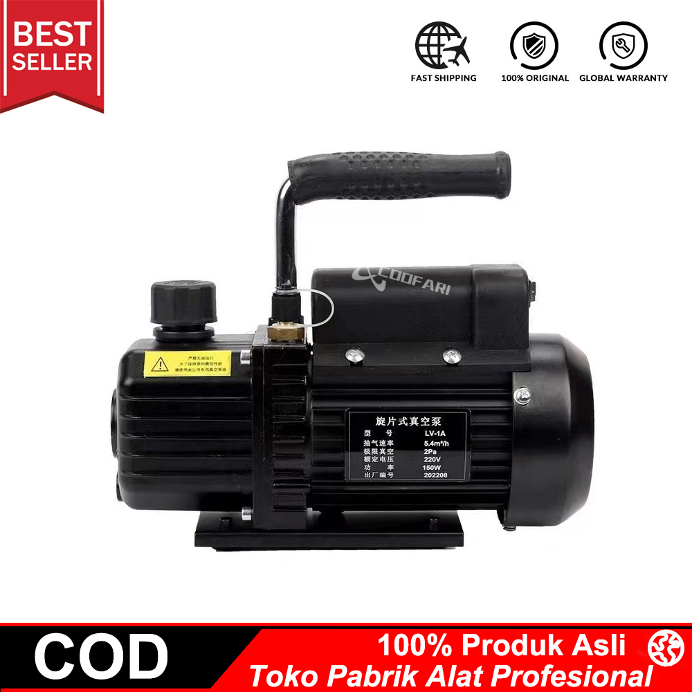 Vacuum Pump AC Air Cond Single Stage Vacum Pump 2Pa Vacum Compresor ...