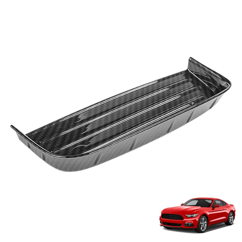 Carbon Fiber Coin Tray Storage Box Pad Panel Cover Trim Sticker for ...