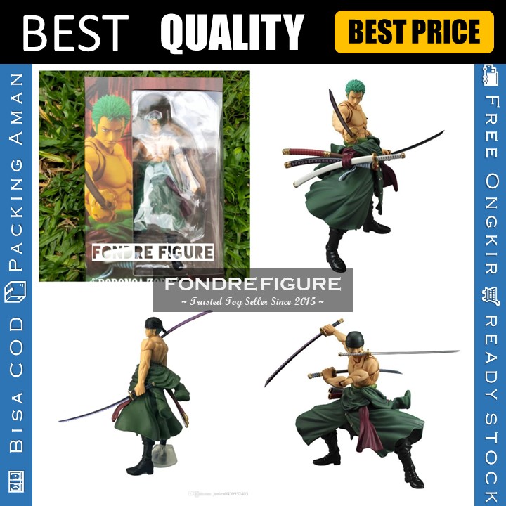 VAH RORONOA ZORO VARIABLE ACTION HEROES HERO ACE LUFFY SABO LAW ONE ...