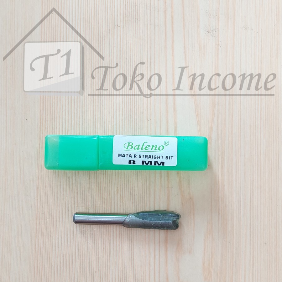 Mata Ruter Bit 8 MM Lurus Profil Trimer Router Propil HPL Coakan Kayu ...