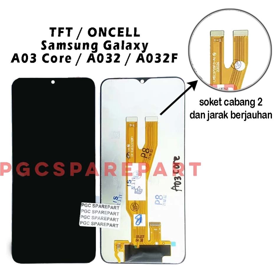 TFT / Oncell / AAA / Kontras - LCD Touchscreen Fullset Samsung Galaxy A03 Core / A032 / A032F ...
