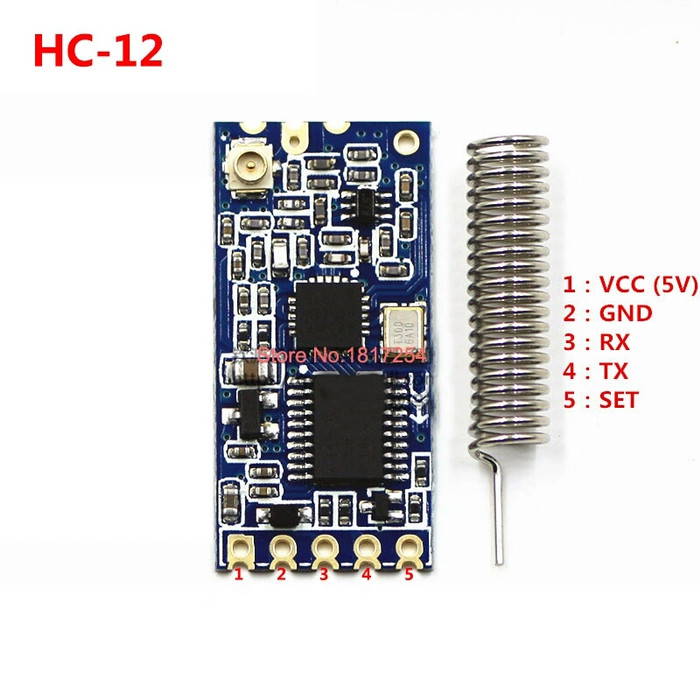 HC-12 433Mhz SI4463 Wireless Serial port 1000Meter Module Arduino ...