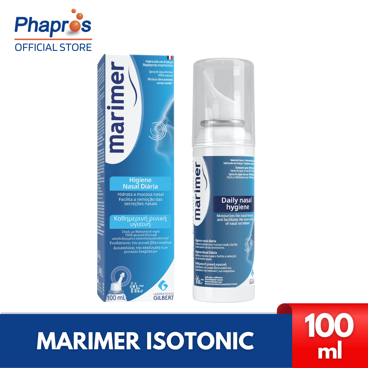 Marimer Isotonic Nasal Spray 100 ml | Lazada Indonesia