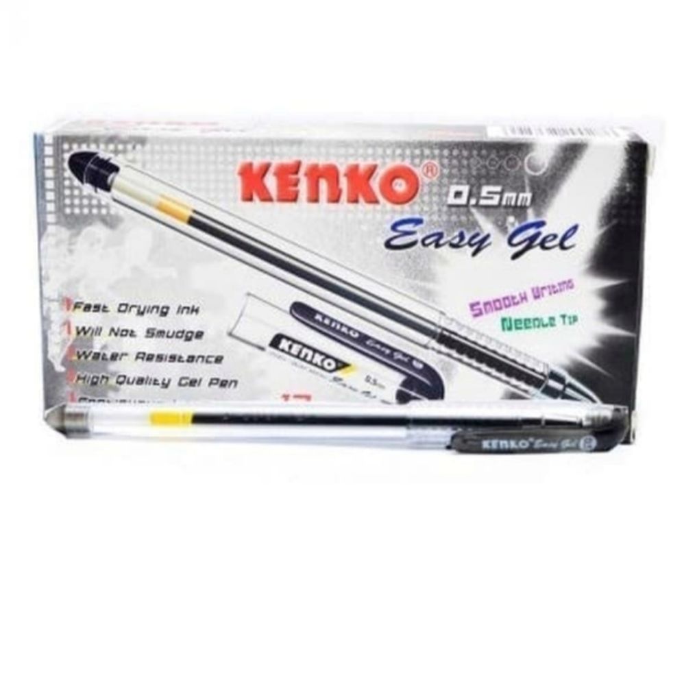 easy gel kenko atau pen gell merek kenko isi 12 pcs | Lazada Indonesia