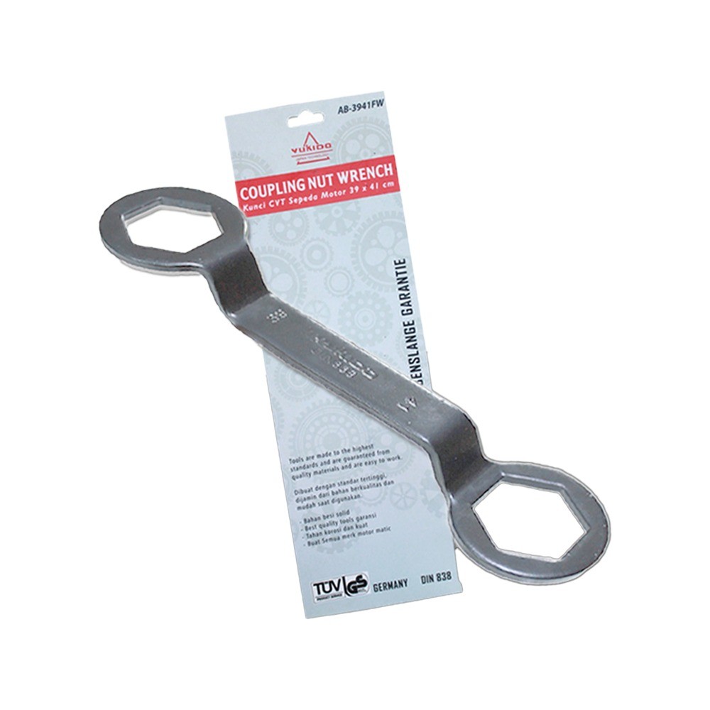 PROMO YUKIDO coupling nut wrench 39x41mm CVT kunci blok mesin ORIGINAL ...