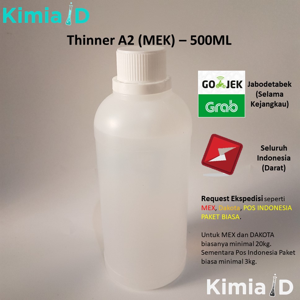 Thinner MEK - 500 ML - Solvent - Thinner Cat - Epoxy Resin - MEK ...