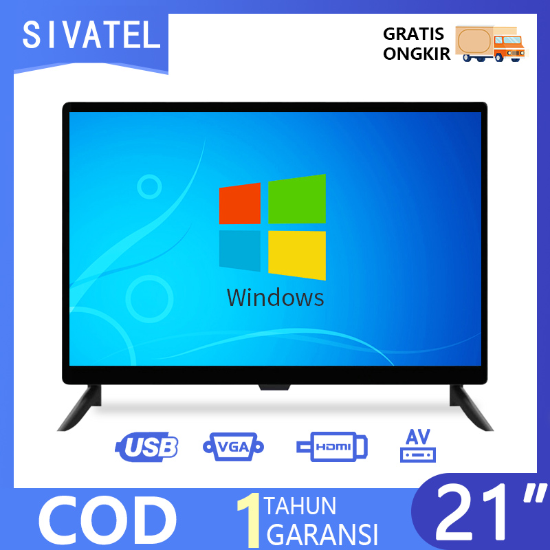 Sivatel LED Monitor 21 inch layar komputer Gaming Monitor | Lazada ...