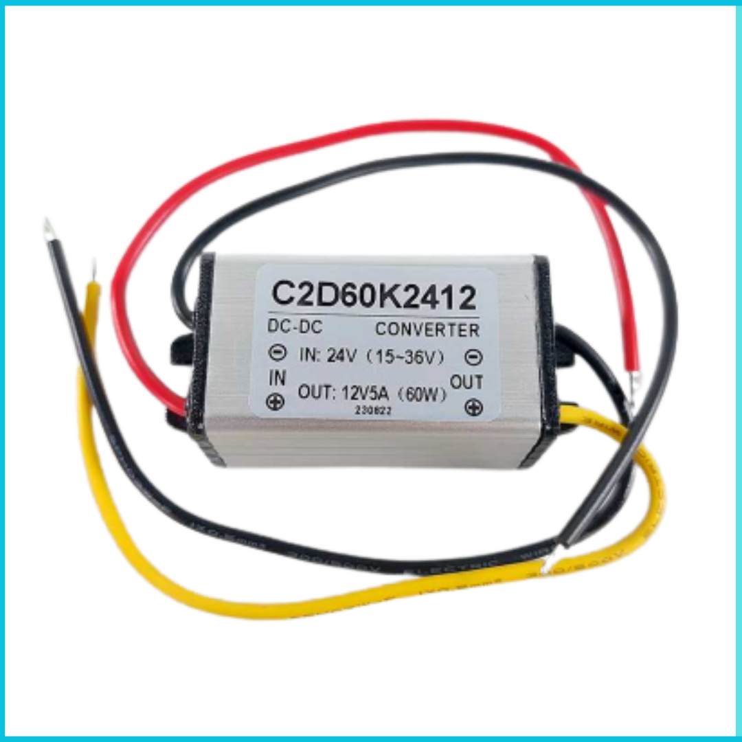 COD OBX Inverter 24 volt ke 12 Volt Converter DC to DC Voltage Reducer ...