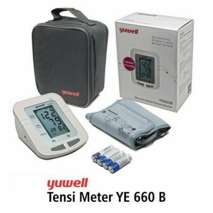 YUWELL - Tensimeter Digital YE 660B | Tensi Pengukur Tekanan Darah ...