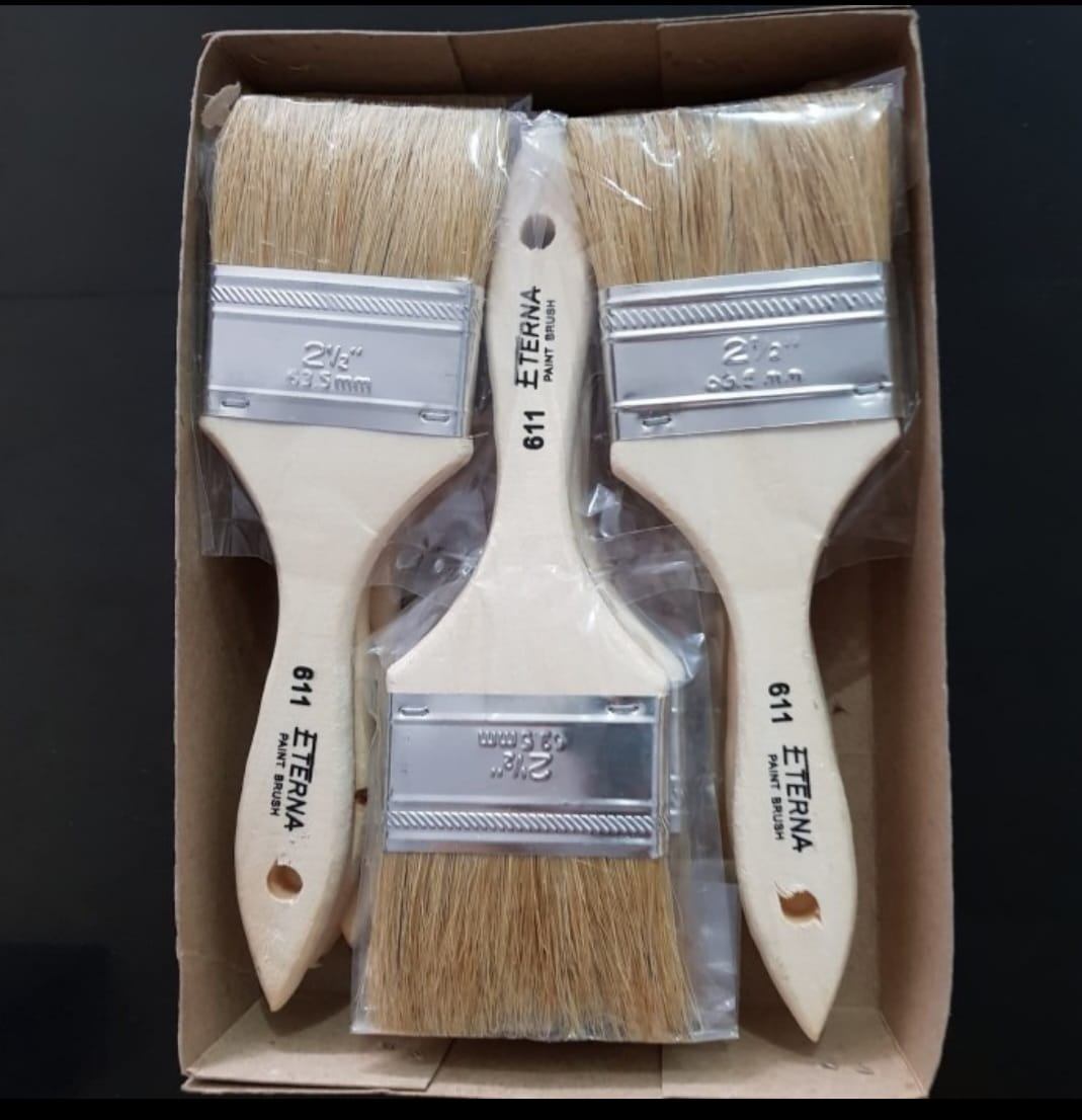 Kuas Cat Tembok Besi Kayu Eterna 2 1/2 inci | Lazada Indonesia