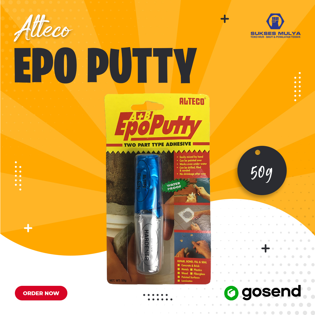 Lem Alteco Epoputty / Epo Putty 50gr | Lazada Indonesia