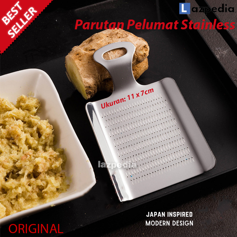 Grater Parutan Jahe Bawang Pelumat Stainless Ginger Blende / Parutan ...