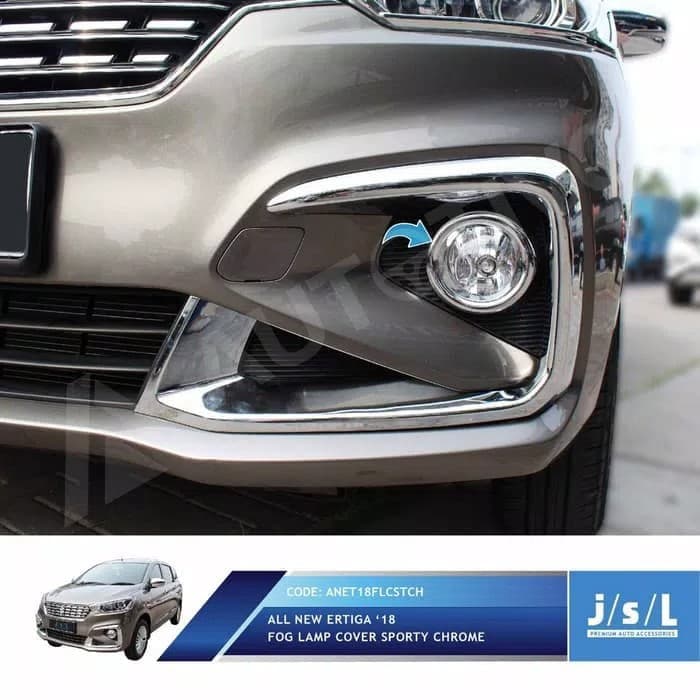 Garnish Foglamp All New Ertiga Cover Ring Fog Lamp Lampu Kabut Mobil ...