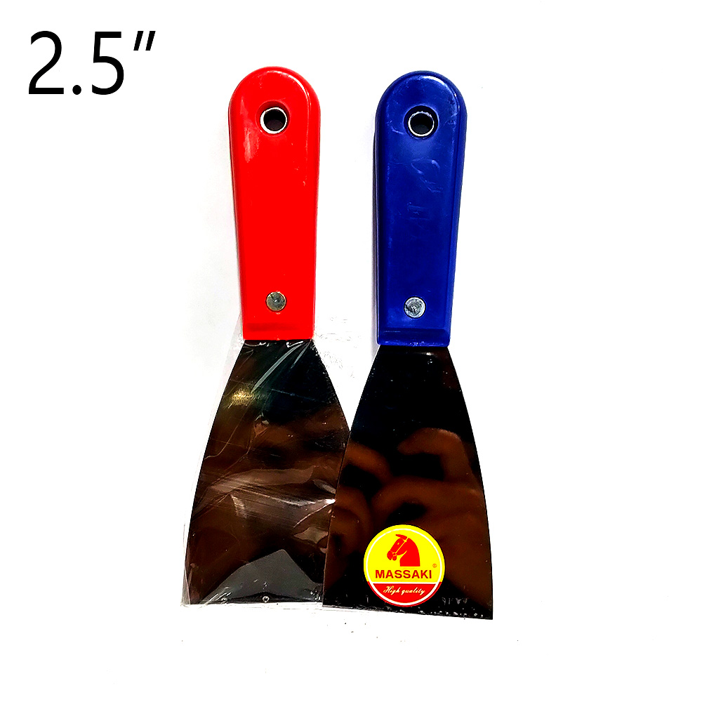 PISAU DEMPUL / SCRAPER / KAPI / PLAMIR GAGANG PVC 2.5 INCH | Lazada ...