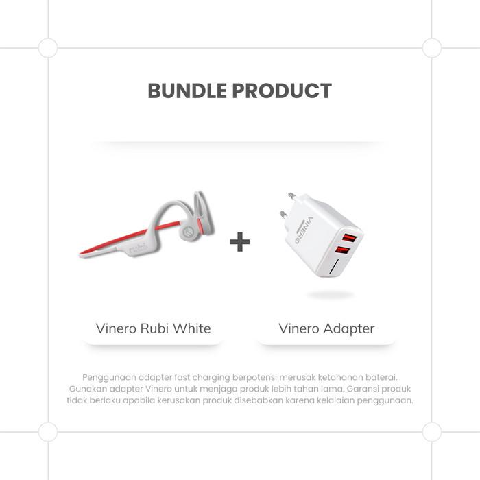 VINERO RUBI BONE CONDUCTION WIRELESS BLUETOOTH EARPHONE WATERPROOF ...