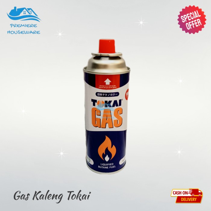 gas botol 235gr tokai butane gas not hiccook no wingas | Lazada Indonesia