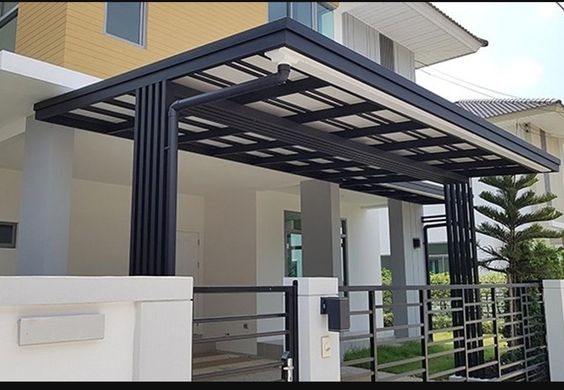 Kanopi minimalis / kanopi upvc / kanopi alderon / kanopi policarbonate ...