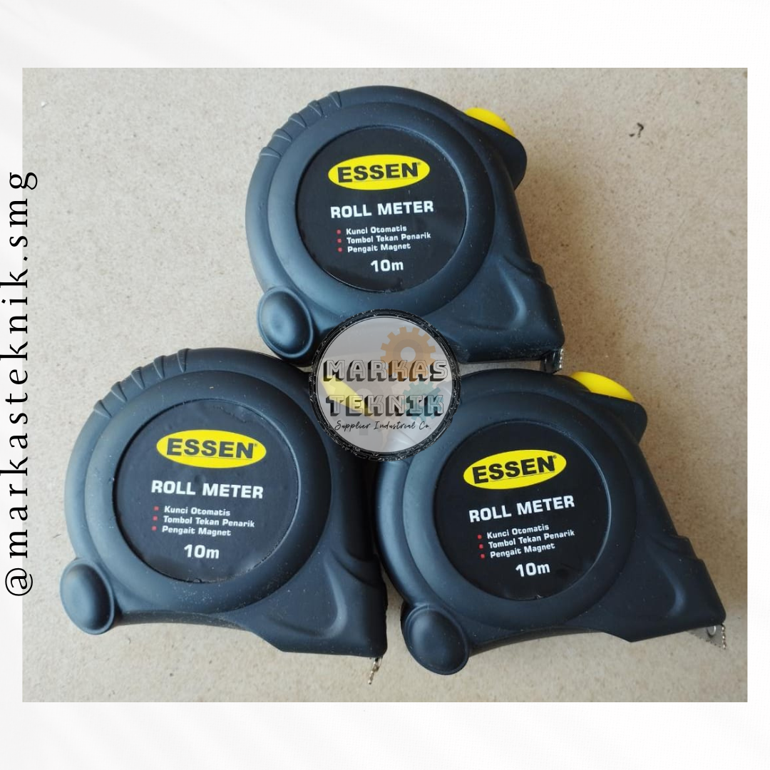 ESSEN Meteran Tukang Bangunan Roll 10 Meter 10 M | Lazada Indonesia