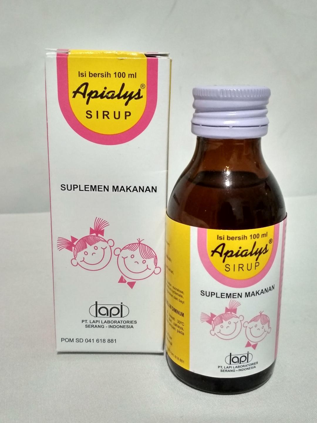 APIALYS SYRUP 100 mL | Lazada Indonesia