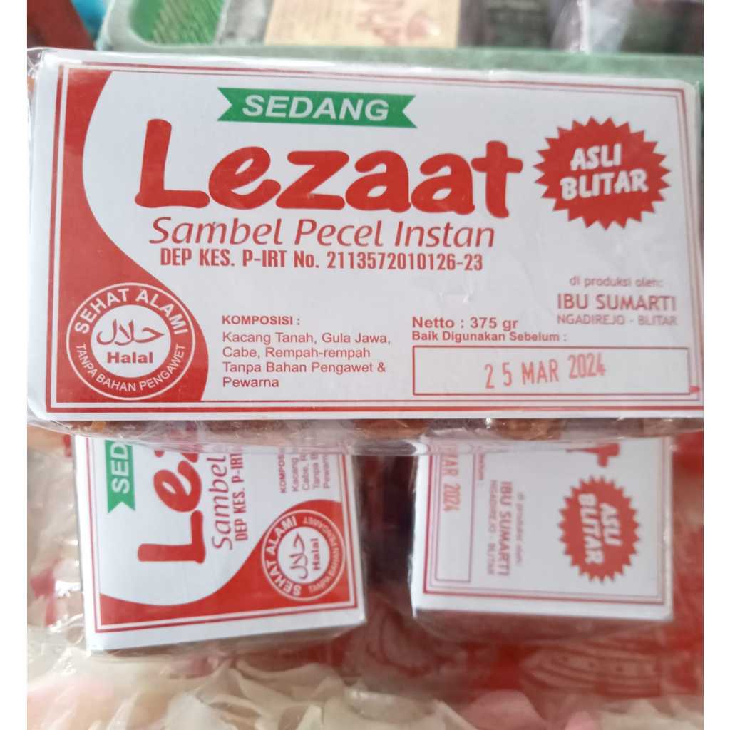 Sambel Pecel Instan Lezzat Dan Gurih Khas Blitar | Lazada Indonesia
