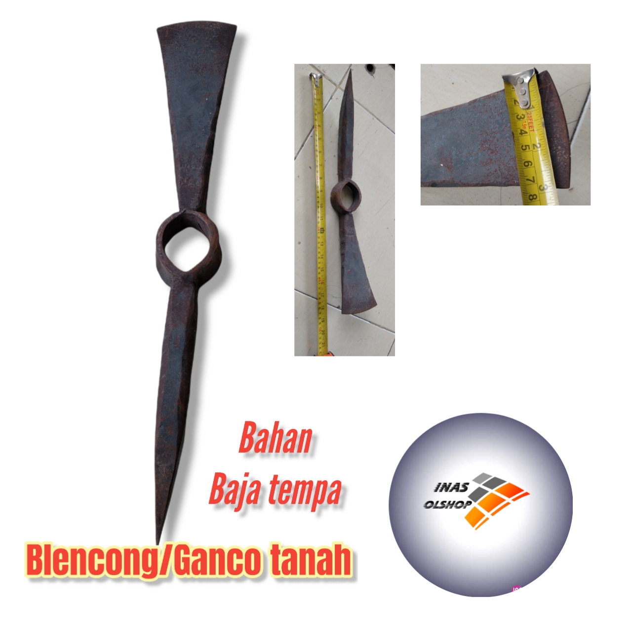 BLECONG/GANCO TANAH BAHAN BAJA ASLI TEMPA (1PCS) | Lazada Indonesia