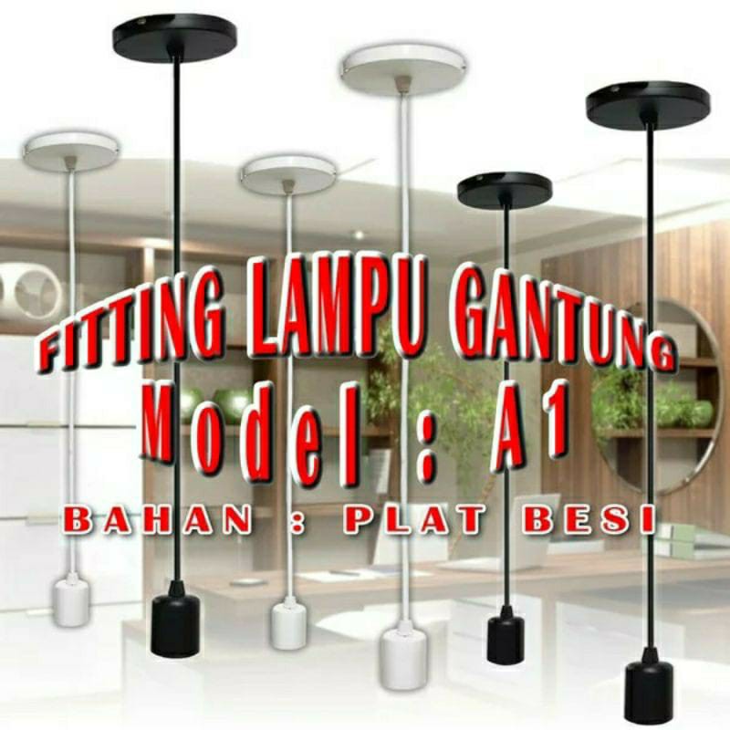 [COD] FITTING E27 VINTAGE FITTING LAMPU GANTUNG - FITTING LAMPU GANTUNG ...
