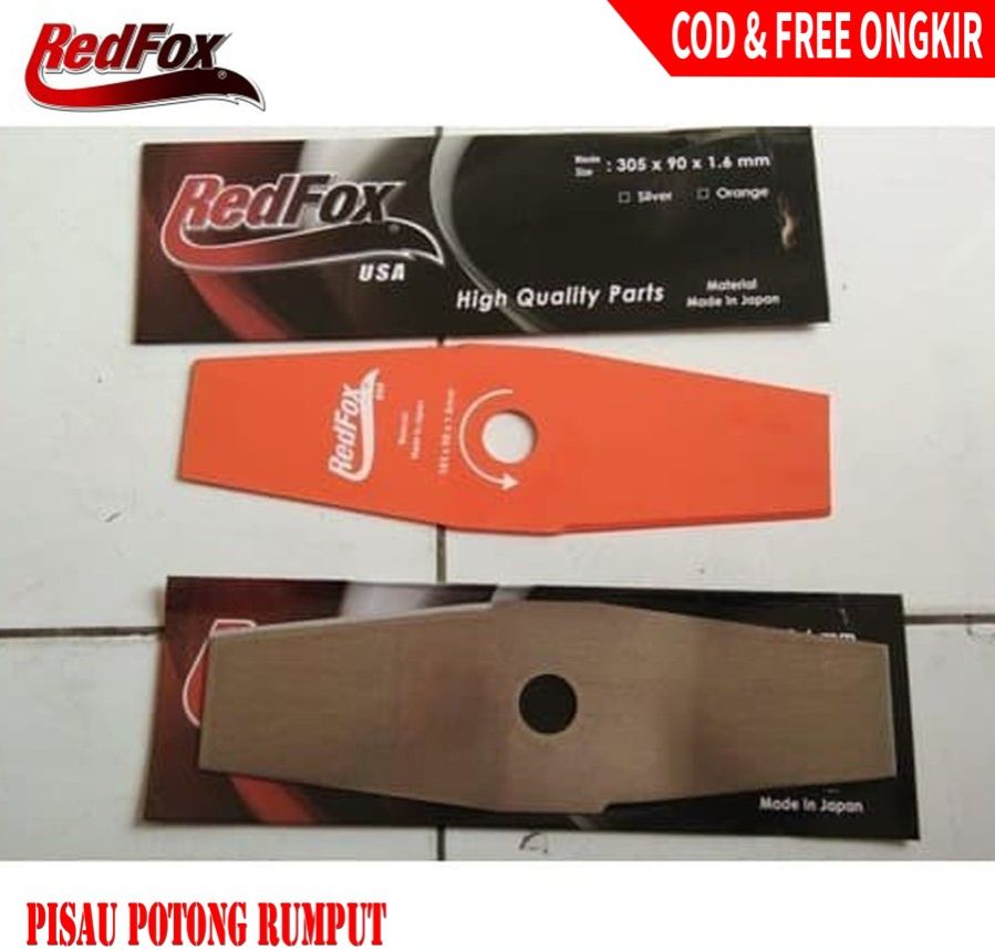 REDFOX Mata pisau potong rumput 305 mm super tajam | Lazada Indonesia