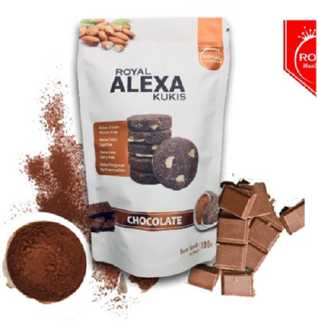 Royal Alexa Gluten Free Cookies Chocolate 180 gram | Lazada Indonesia
