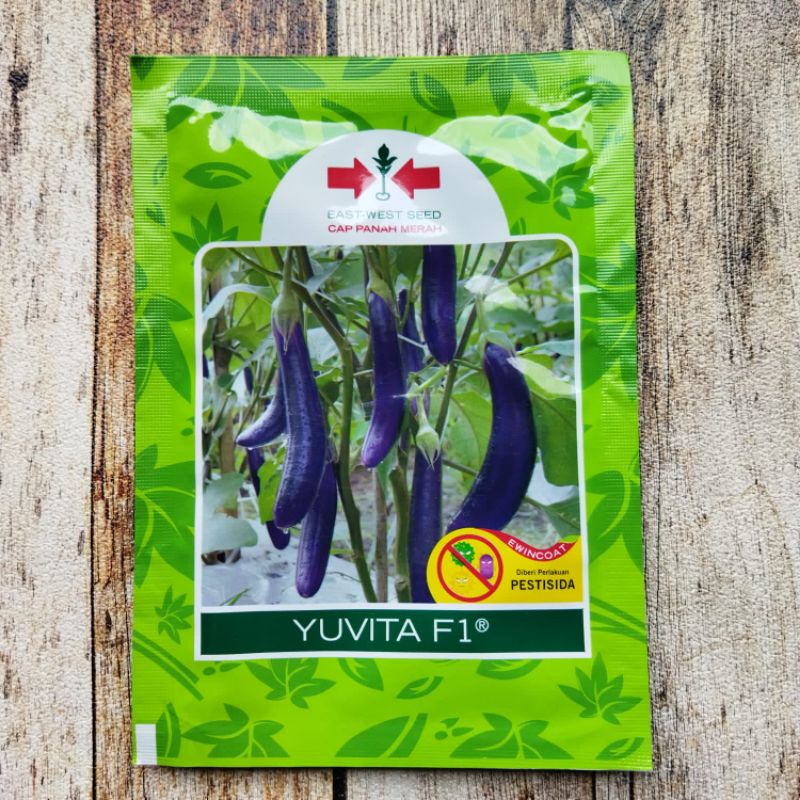 Yuvita F1 benih terong ungu cap panah merah isi 1.100 biji | Lazada Indonesia