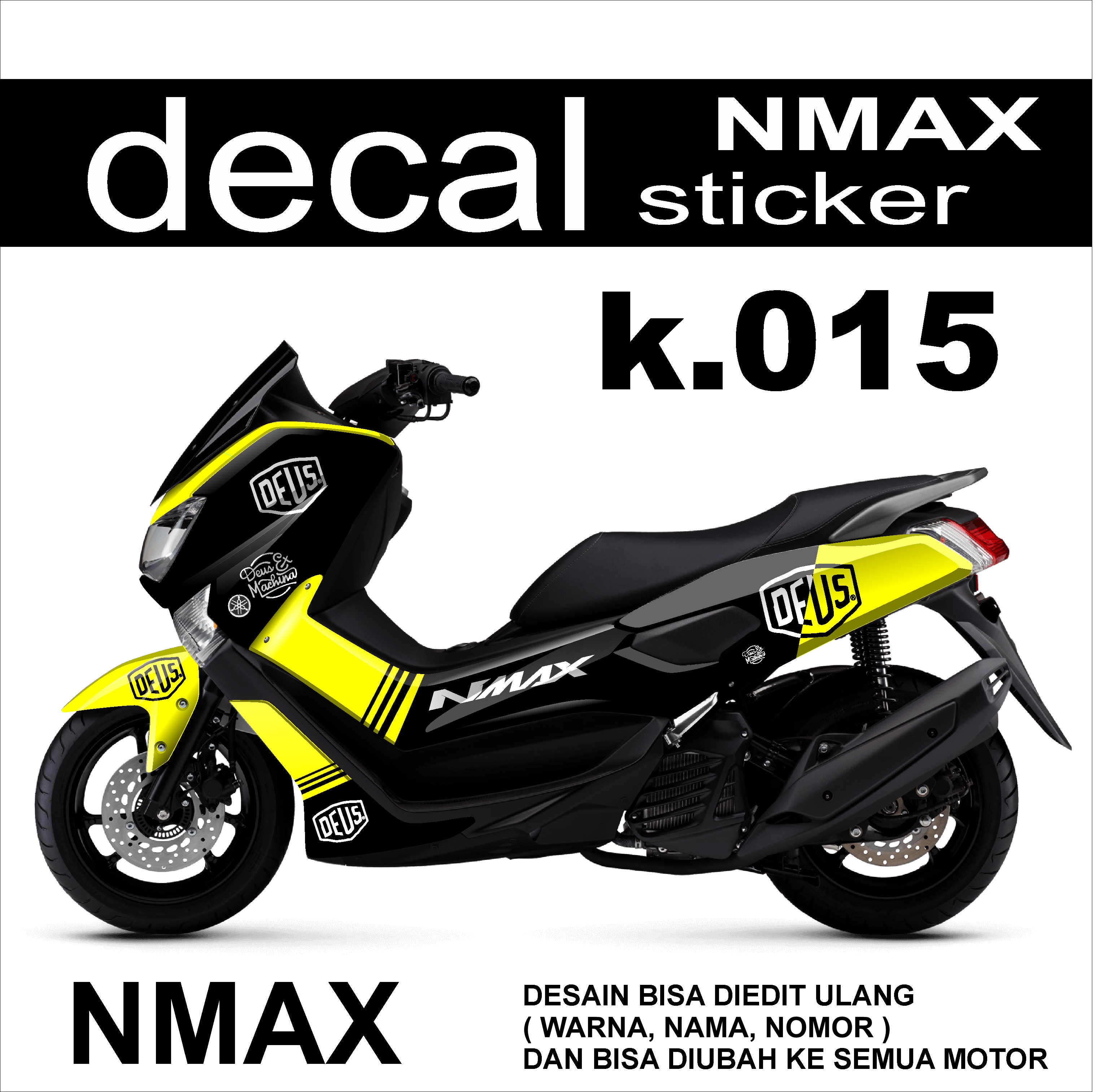 seticker decal /sticker blok full nmax OLD sticker full body K.015 | Lazada Indonesia