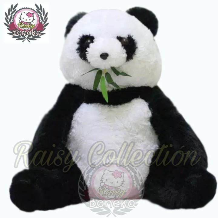 BONEKA PANDA RUMPUT JUMBO - BONEKA BEAR RUMPUT DUDUK JUMBO | Lazada ...