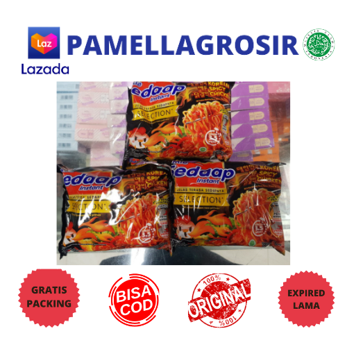 MIE INSTAN SEDAAP KOREAN SPICY CHICKEN MIE INSTAN SEDAP GORENG PEDAS ...