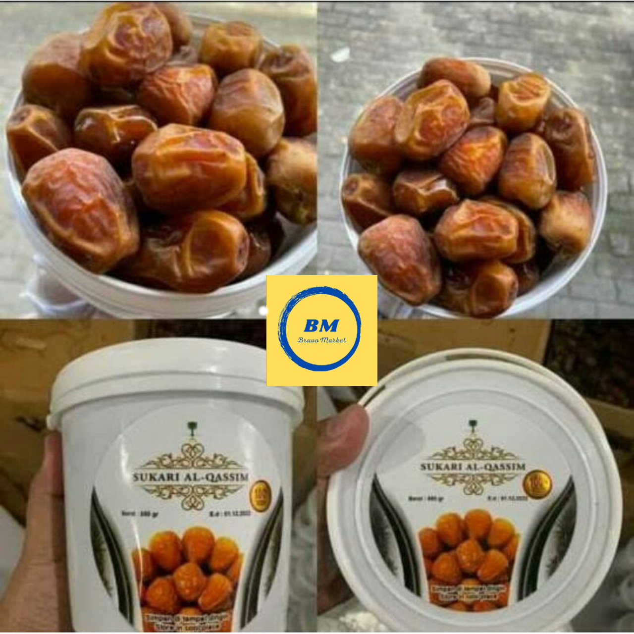 Kurma Sukari Ember 850 Gr Premium Dates - Ajwa Madina Ember Premium ...