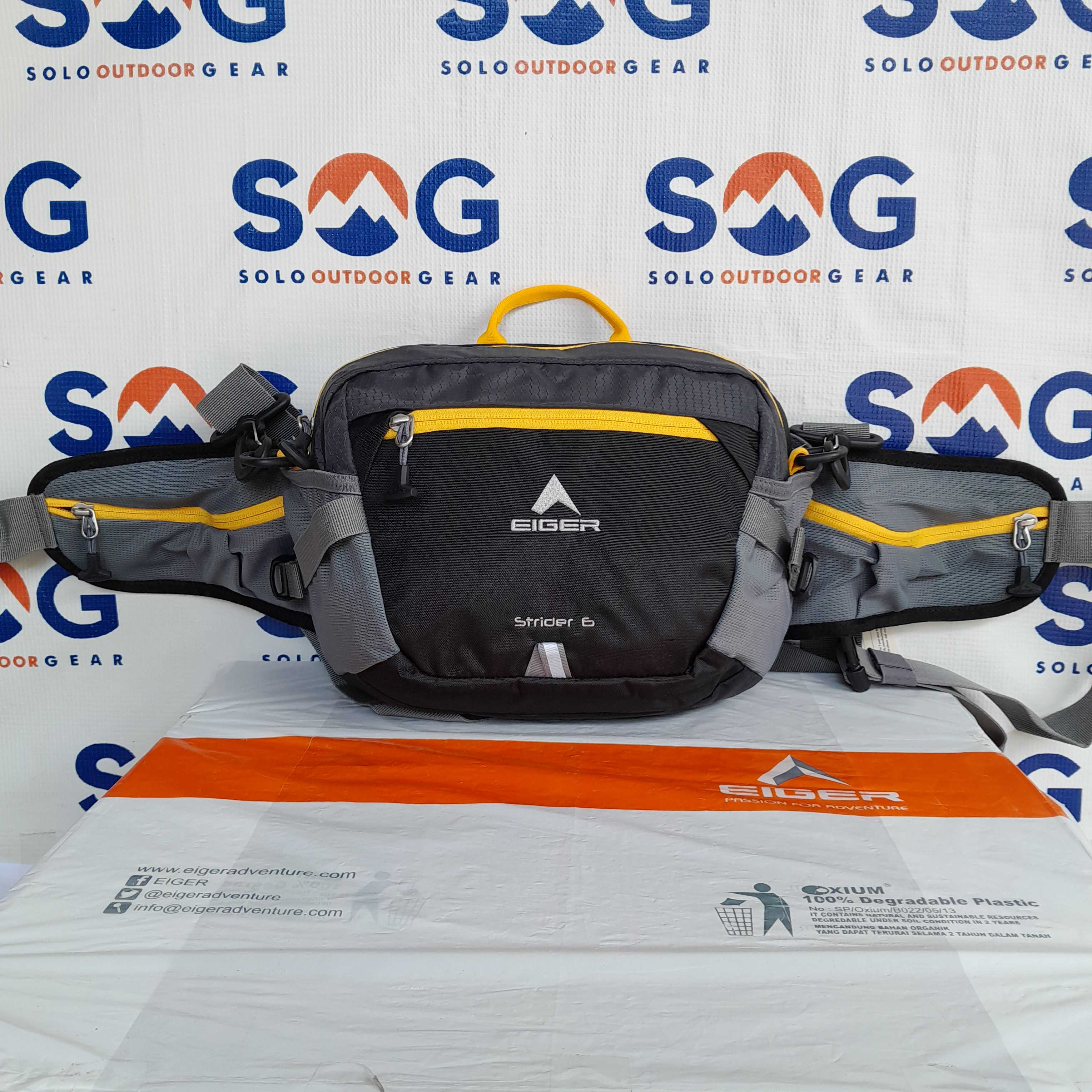Tas Selempang Pinggang EIGER Strider 6L 100% | Lazada Indonesia