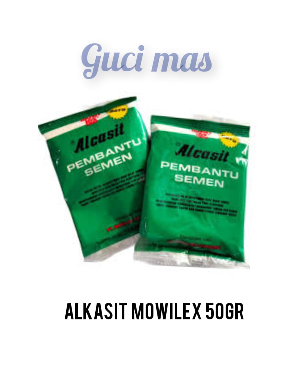 Alkasit Alcasit Pembantu semen Mowilex 50gr | Lazada Indonesia