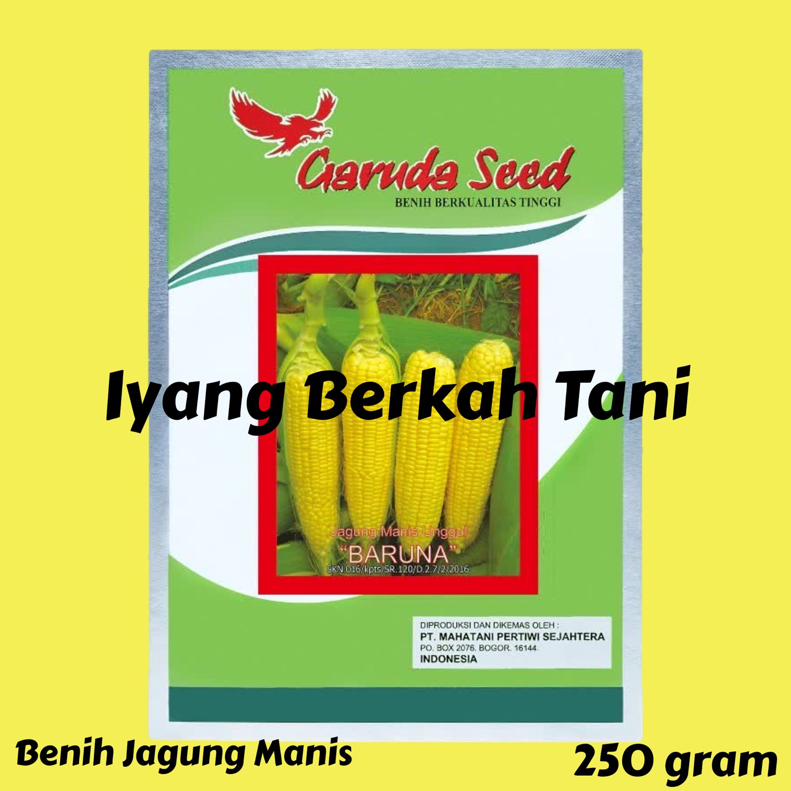 Benih Jagung Manis OP -Baruna- Garuda Seed 250 Gram | Lazada Indonesia