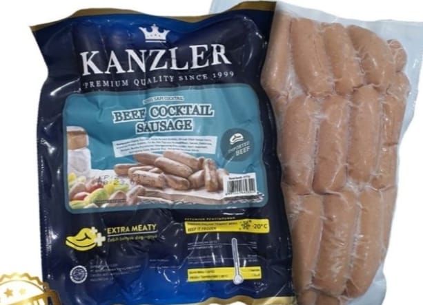 Kanzler Sosis Beef Cocktail sosis viral sosis enak | Lazada Indonesia
