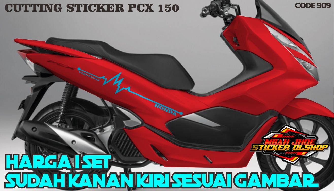 CUTTING STICKER PCX 150 BODY MERAH | Lazada Indonesia