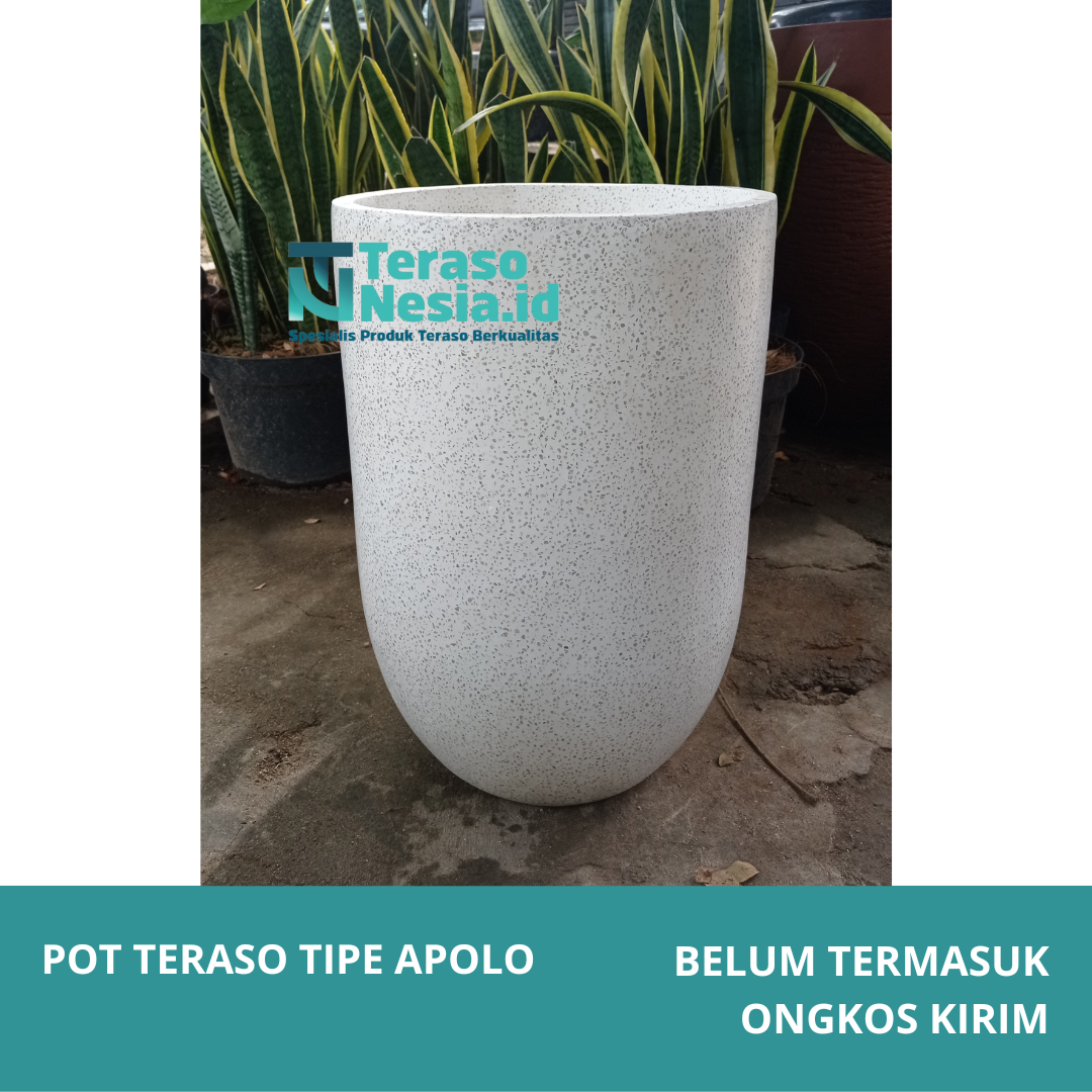 Pot teraso tipe apolo / pot taman minimalis | Lazada Indonesia
