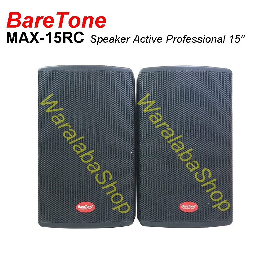 Speaker BareTone Active MAX-15RC Professional Active Speaker 500 Watt ...