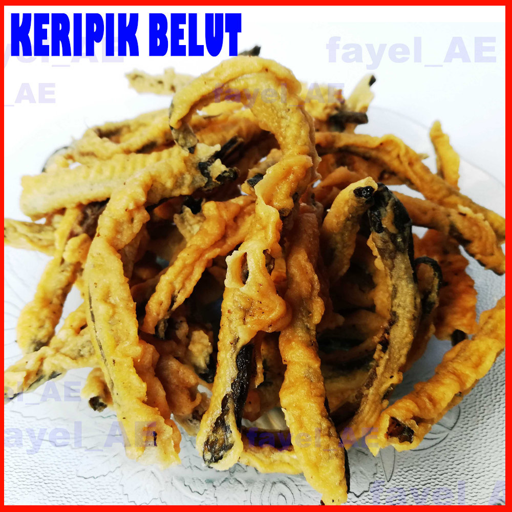 Kripik Keripik Belut Madiun Gurih Renyah 200grm | Lazada Indonesia