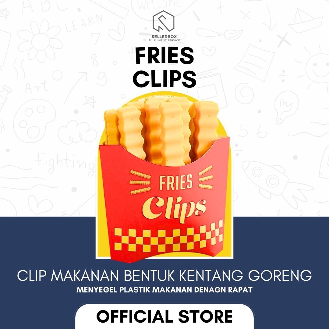 Alat Segel Penyegel Plastik Kantong Makanan Fries Clip Clips Clipper ...