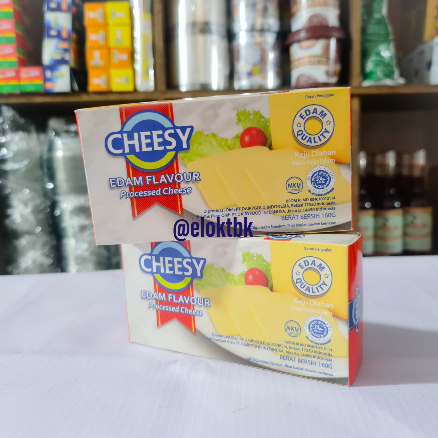 Cheesy Keju kemasan 160g | Lazada Indonesia
