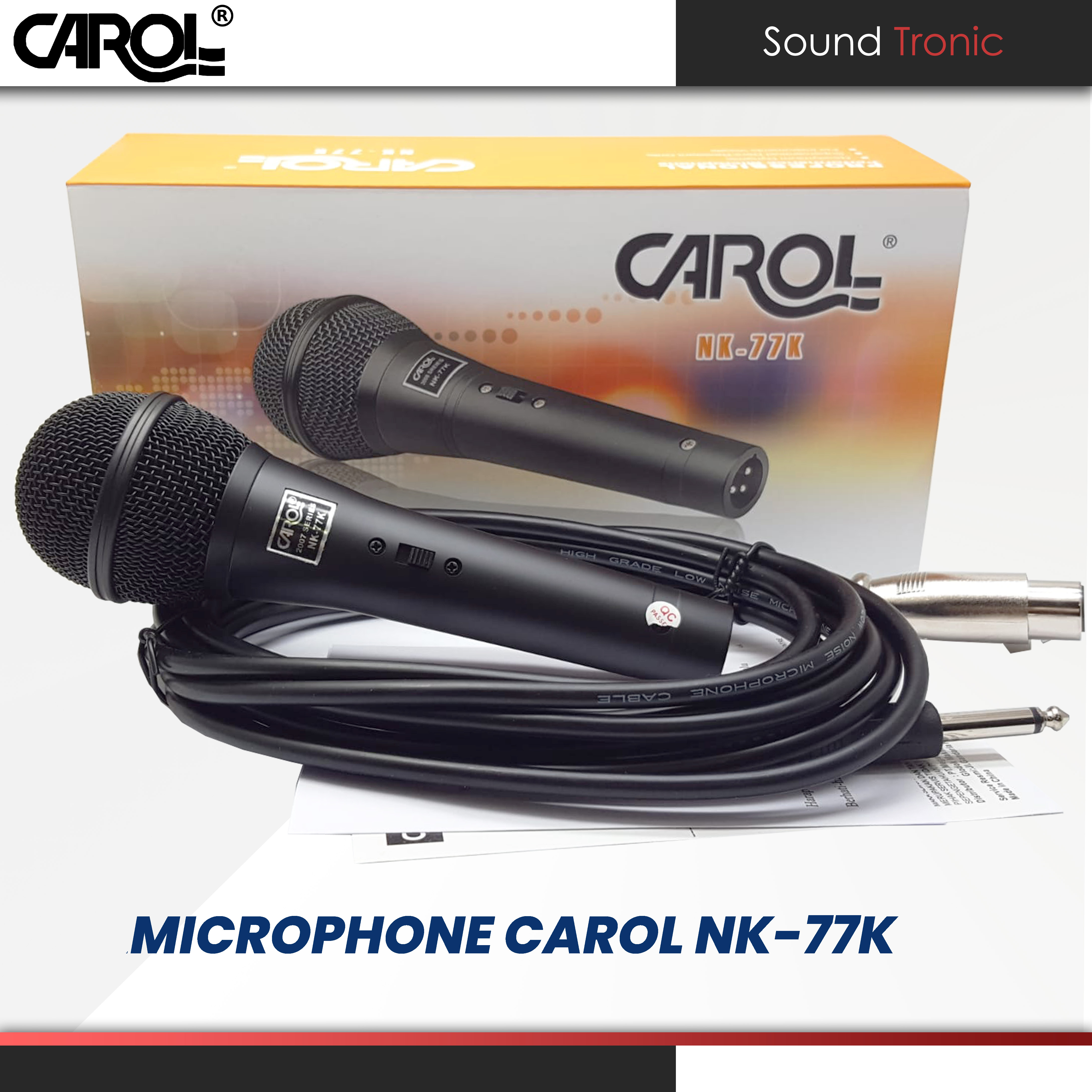 Mic Kabel CAROL NK 77K Microphone Mick(BODY LECET) | Lazada Indonesia
