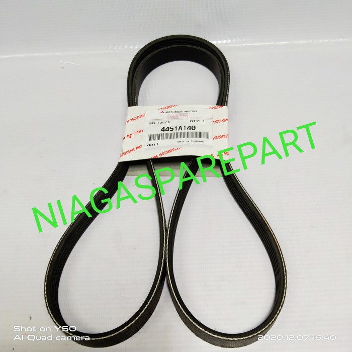 FANBELT PAJERO SPORT - 4451A140 MITSUBISHI ORIGINAL FAN BELT | Lazada ...