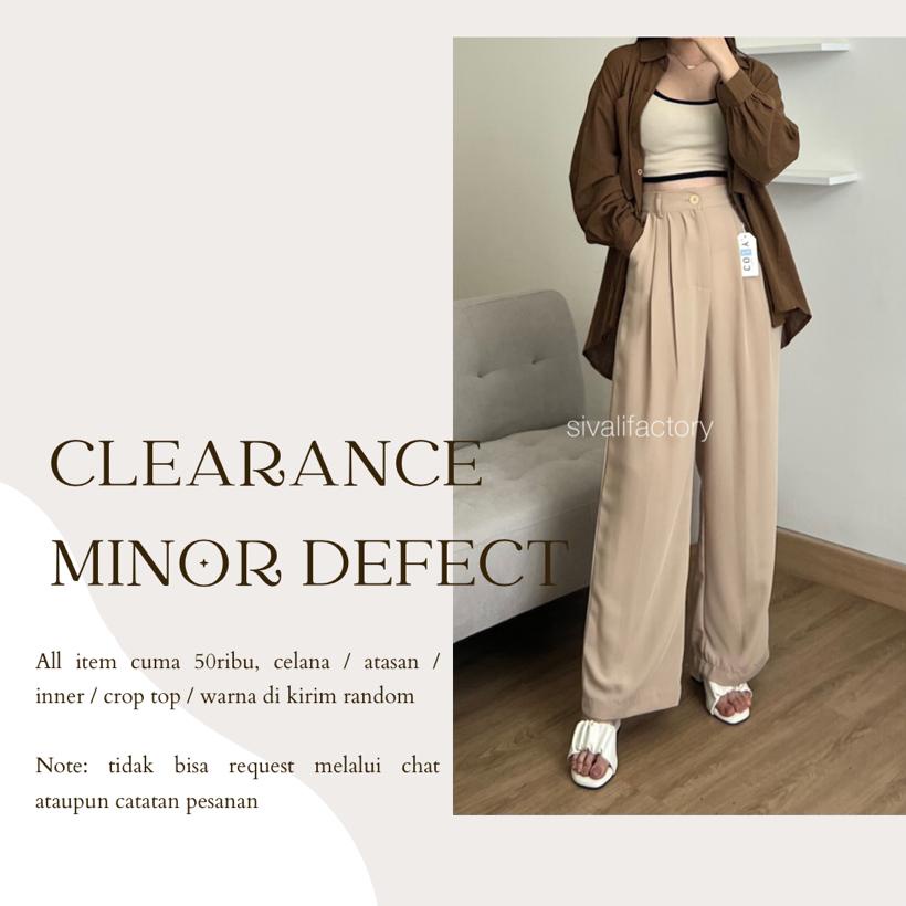 Sivali Factory Clearance Minor Sale - Produk Minor Defect Kemeja Atasan ...