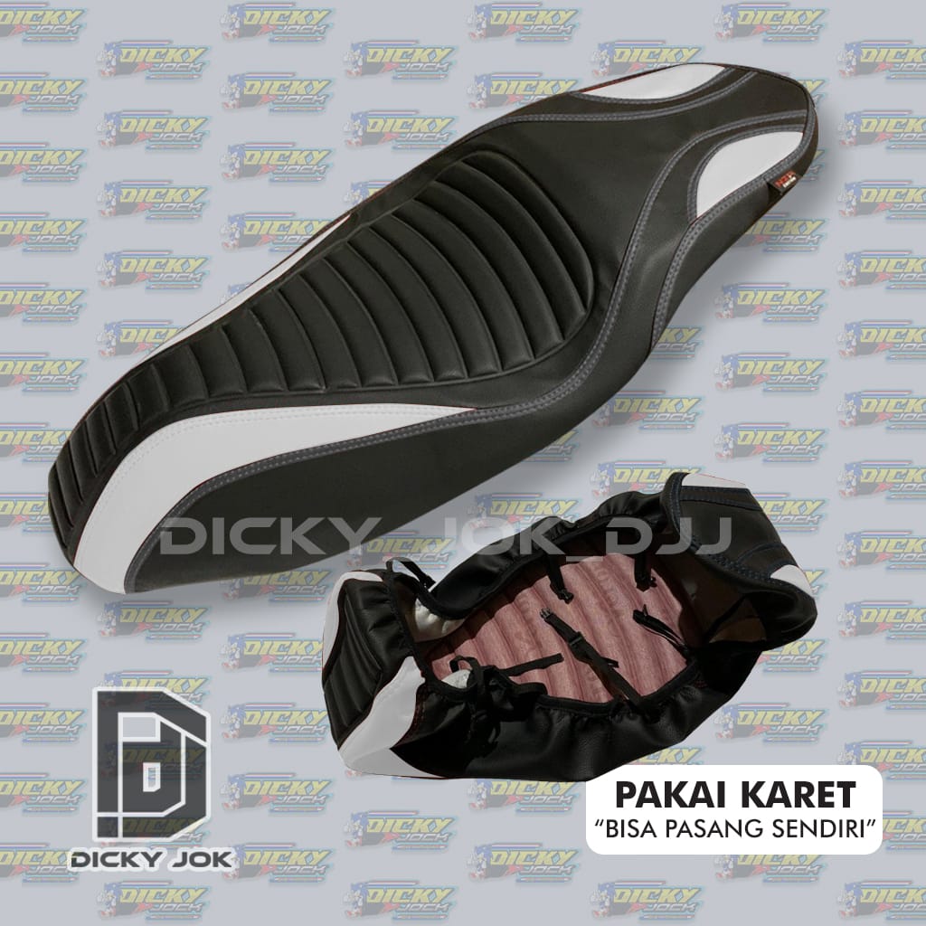 COVER JOK SEAT PELINDUNG JOK MOTOR (PAKAI KARET) MODEL LIPAN #YAMAHA ...